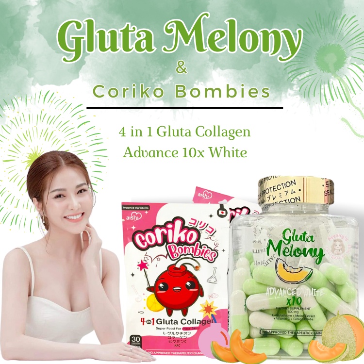 Melony Gluta Collagen Capsule Detoxi Slim Capsule Dark Spot Remover ...