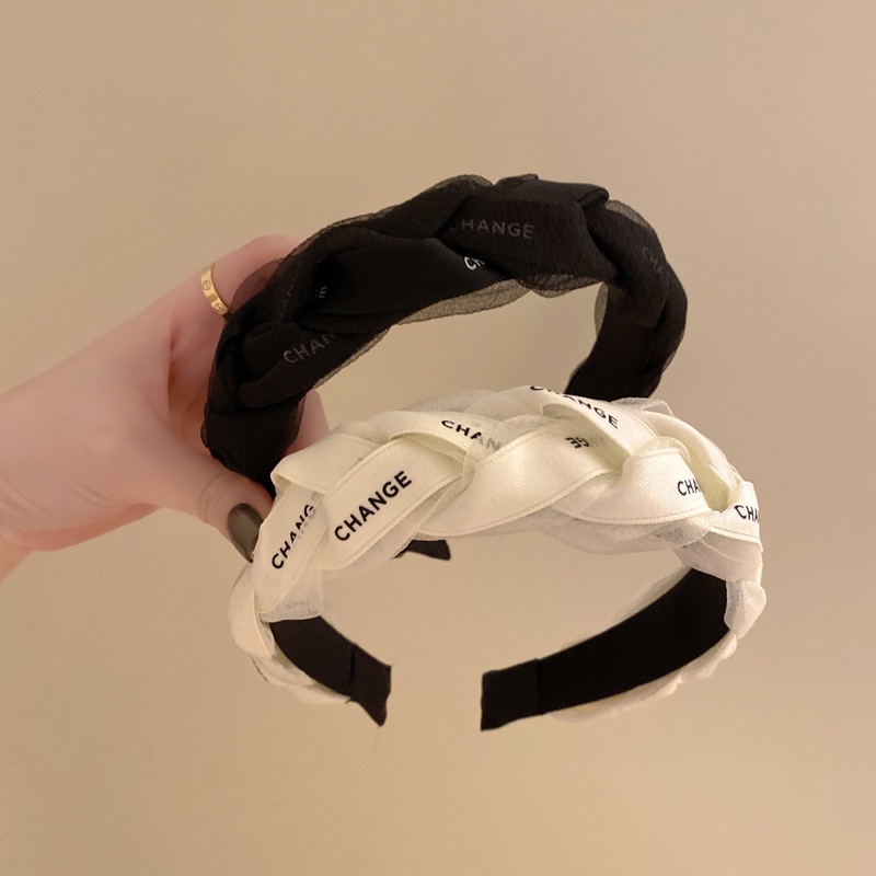 Korean Version Twist Braided Headband High-End Headband Hair ...