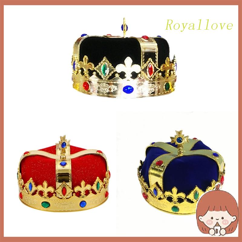 royal King Crowns Kid Birthday Party Hat for Halloween, Christmas ...