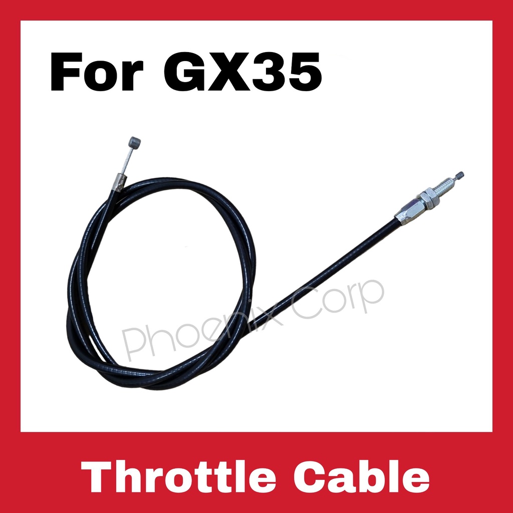 GX35 Throttle Cable for 4 Stroke Engine Grass Cutter Brush Cutter Spare ...