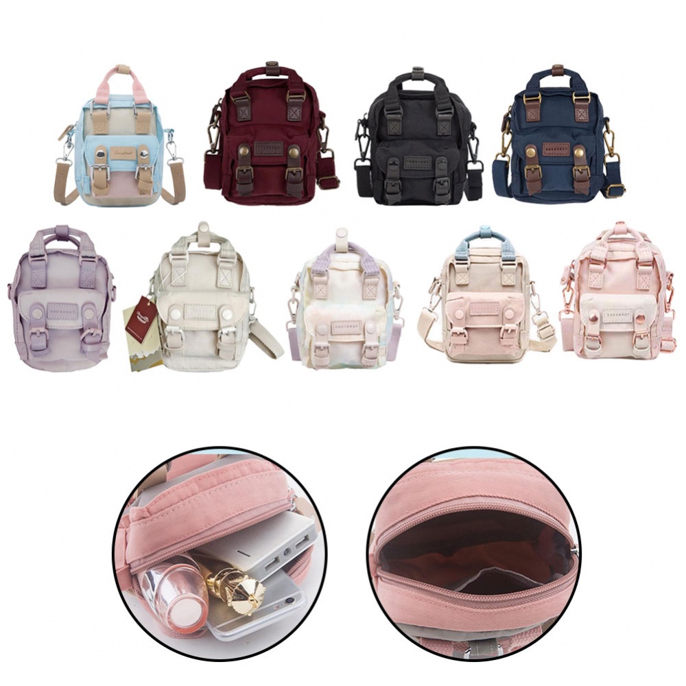 Doughnut macaroon Backpack aesthetic bag waterproof Mini korean cose ...