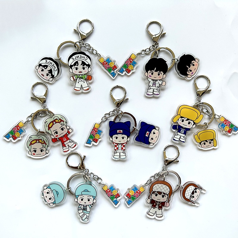 1pc NCT DREAM CANDY Acrylic Key Chain NCTDREAM Cartoon Figure Key Ring ...