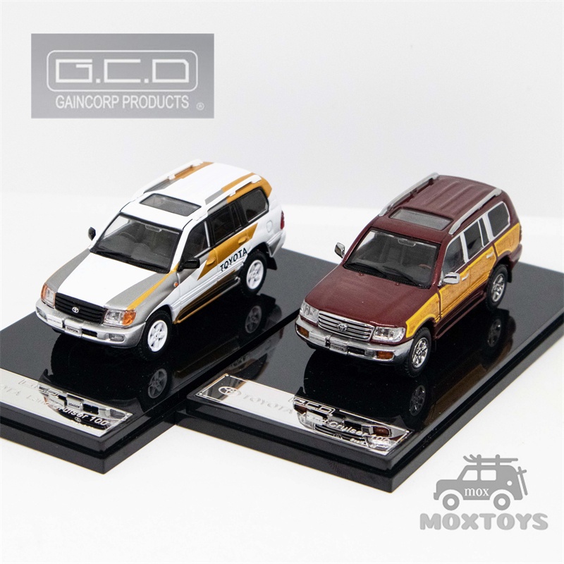 GCD 1:64 Toyota LC100 Wood grain retro LHD /Original GR coating RHD ...