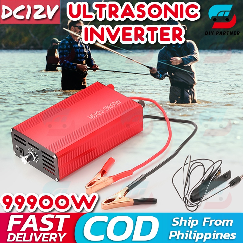 38000W 99900W DC12V 35A Ultrasonic Inverter Electric Fisher High Power ...