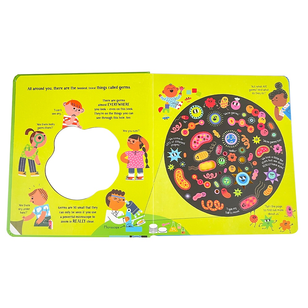 Usborne Step Inside Science Germs Educational Picture Books for Kids ...