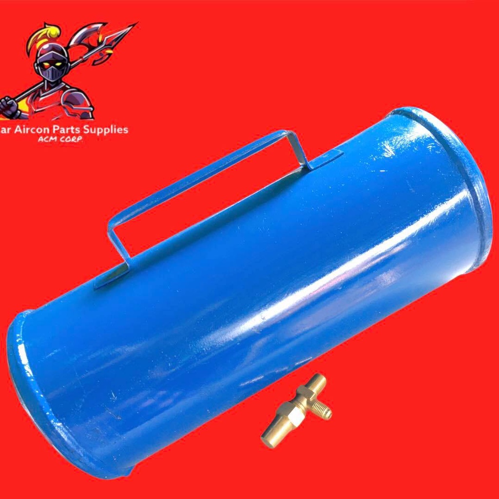 Empty Freon Tank 5kg With Valve Set Car Aircon Quality Parts Supplies ...