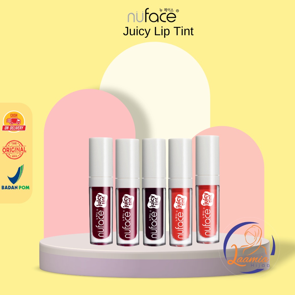 Nuface Juicy Lip Tint | Nu Face Lip Tint Long Lasting | Shopee Philippines