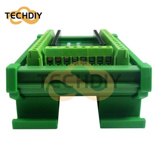 DIN Rail Mount Screw Terminal Block Adapter Module 3.96 Connector For ...