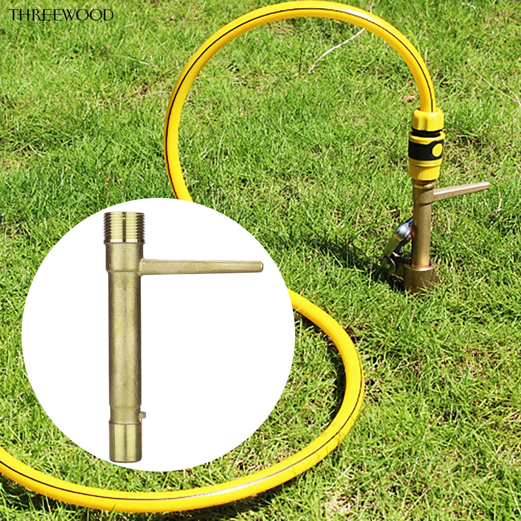 Threew-Quick Coupling Valve Widely Use Sturdy Copper 3/4 inch Water ...