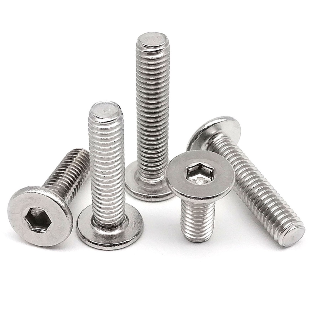 5/10/20/25/50X CM M2 M2.5 M3 304 Stainless Steel Hex Hexagon Socket ...