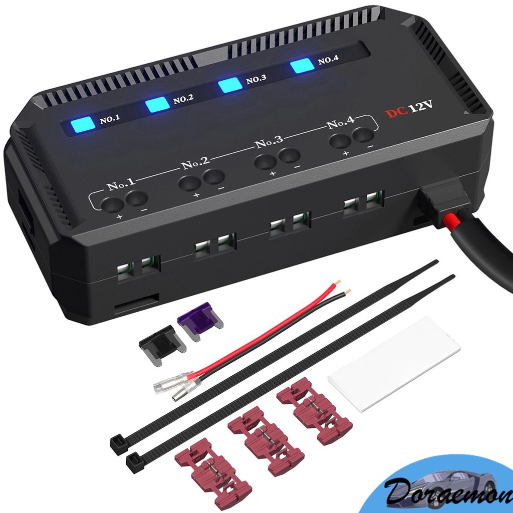 Fuse Block 12v 20a Waterproof Fuse Relay Box Kit With Led Indicator Professional Automotive Fuse