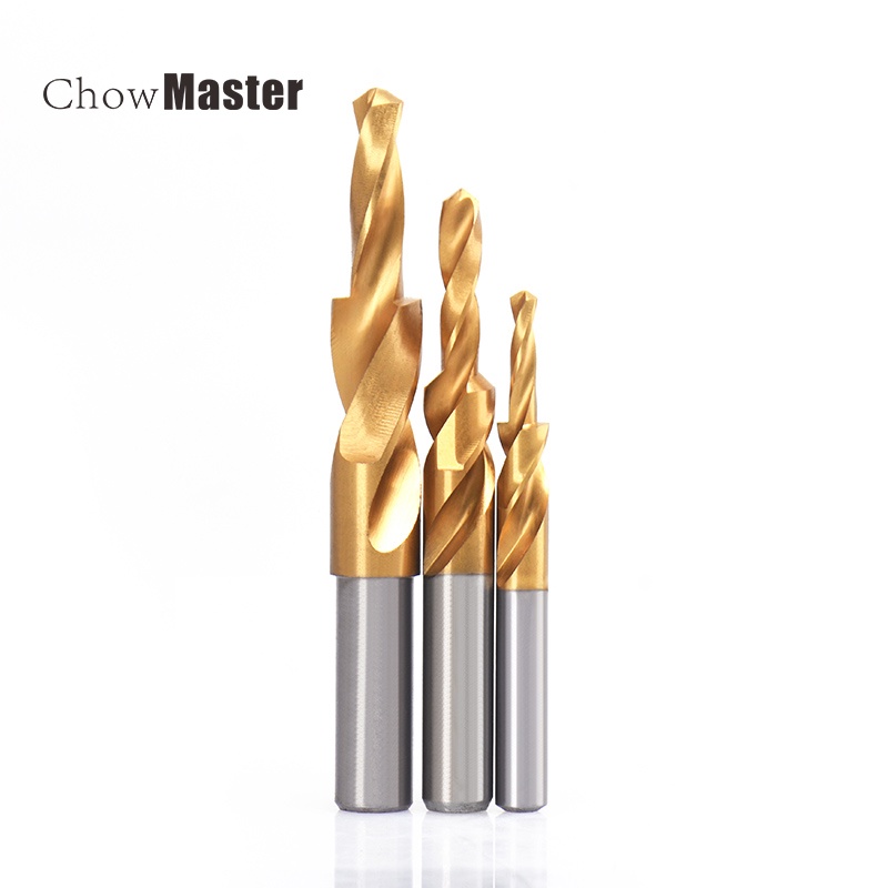 Dual Cutting Bit Counterbore Twist Step Drill HSS for Metal 90 180 Degree M3 M4 M5 M6 M8 M10 M12 ...