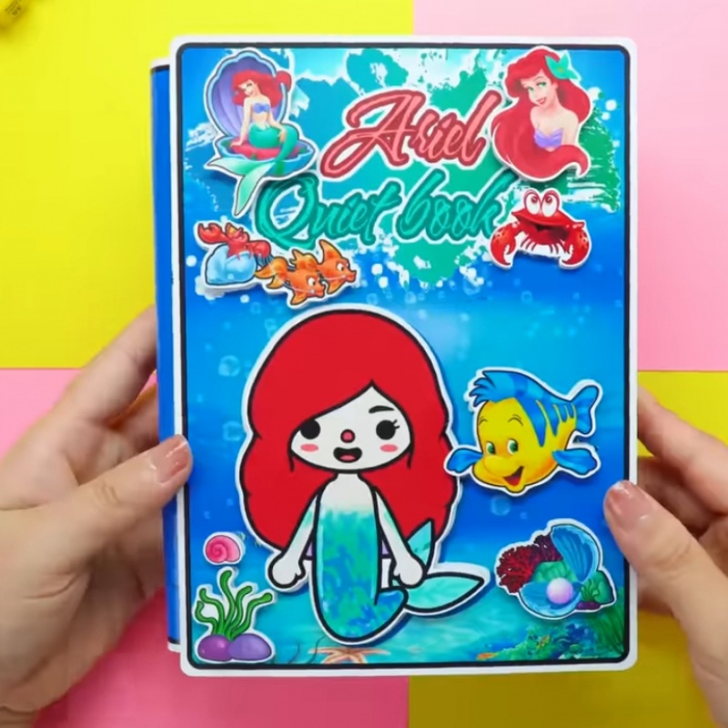 Mermaid Princess House Children diy Production Book Mermaid Princess ...
