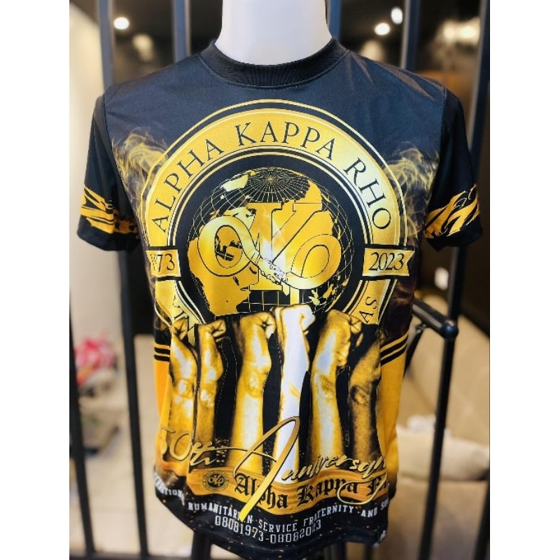 ALPHA KAPPA RHO AKP- 50TH GOLDEN ANNIVERSARY AKHRO FRATSHIRT V3 ...