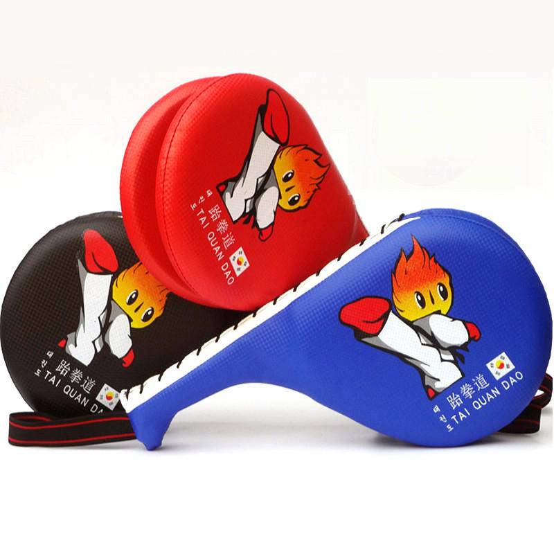 2 PCS Taekwondo Kick Pad Cute Cartoon Taekwondo Kicking Target Training ...