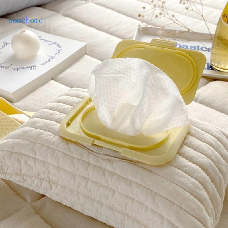 SOME Portable Wipes Dispenser Refillable Wipe Holder for Indoor Outdoor ...