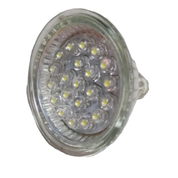 DENKO LED MR-16 GU 5.3 1W 220V Warm White 21LED - 21LEDMR16220VWW ...