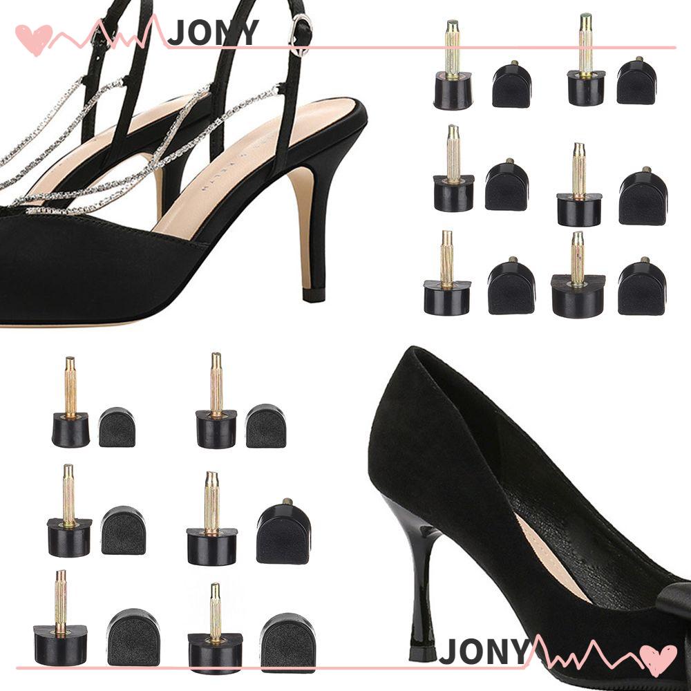 10pcs Women Heels Tips Dowel Lifts High Heel Tips Taps Stiletto ...