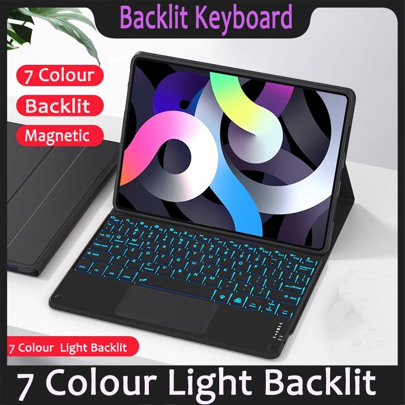 7 Color Light Backlit Keyboard Cover for Honor Pad X9 11.5 2023 for ...