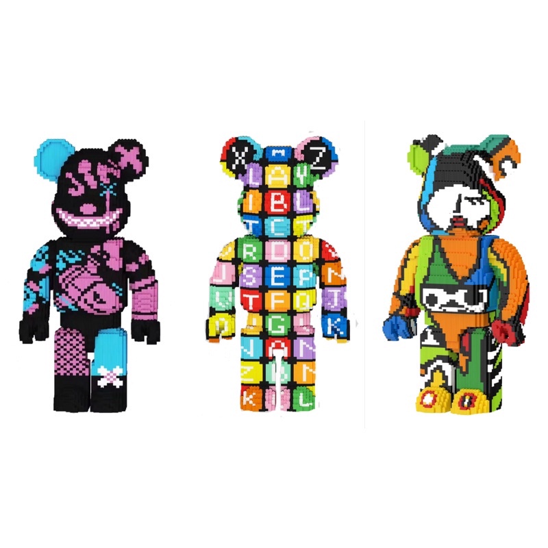 ️ ️ ️ Readystocks Connection BearBrick blocks toys Series Particles ...