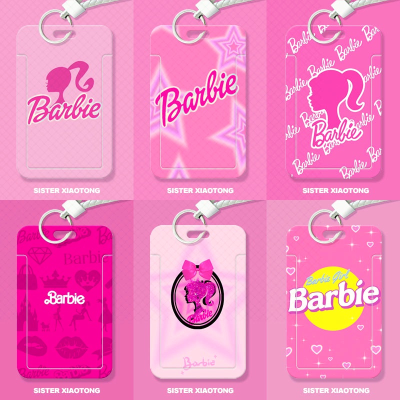 Barbie Card Sleeve Student meal card Campus access control metro door ...