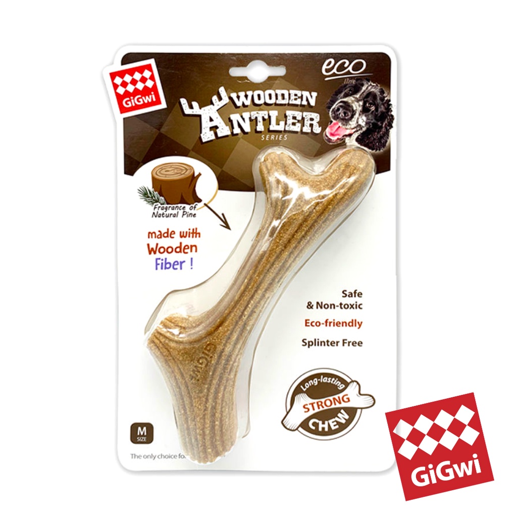 GiGwi Wooden Fiber Antler Chew Toy | Shopee Philippines