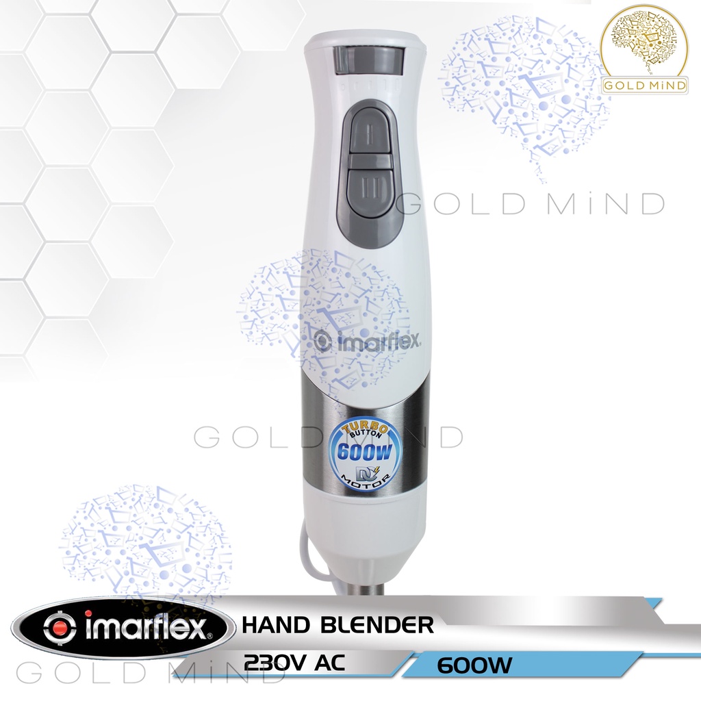 Imarflex Blender 1L Immersion Blender, Variable Speed Control, DC Motor ...