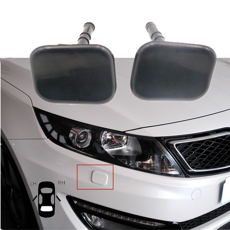 For KIA K5 Optima 2011-2013 Headlight Washer Nozzle Cover Headlamp ...