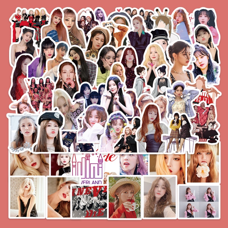 60pcs (G)I-DLE Sticker Nxde Kpop GIDLE Singer Cool Trendy Waterproof ...