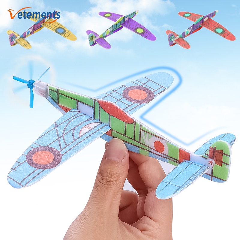 Simple Handcrafted Foam Plane Model Child Toy/ Fun Hand Throwing ...