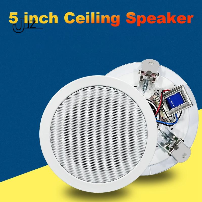 5 Inch Ceiling Speaker 10W Loud Speaker Stereo Sound for Public Address ...