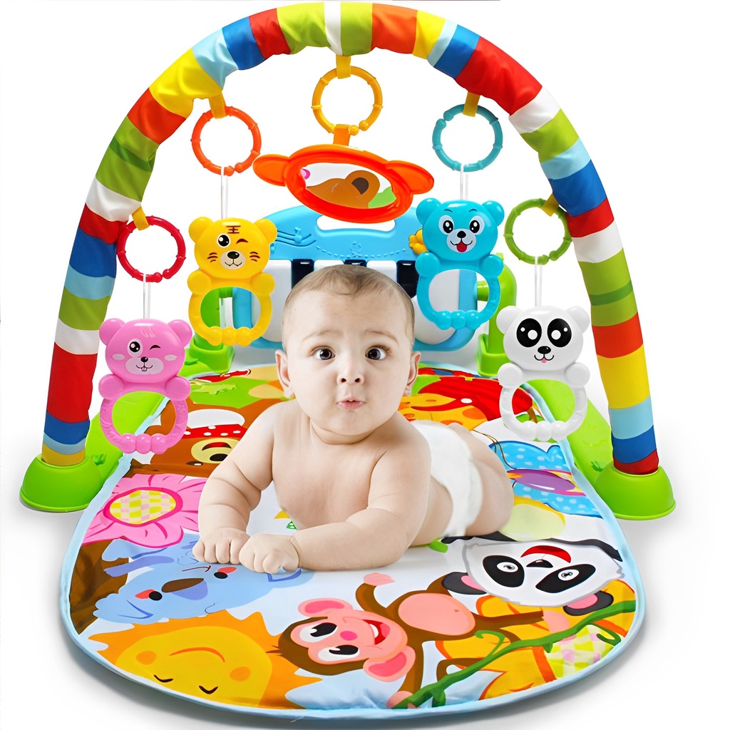 Y0031 Fitness Frame Baby Music Pedal Piano Play Mat Baby Foot Piano 36 ...