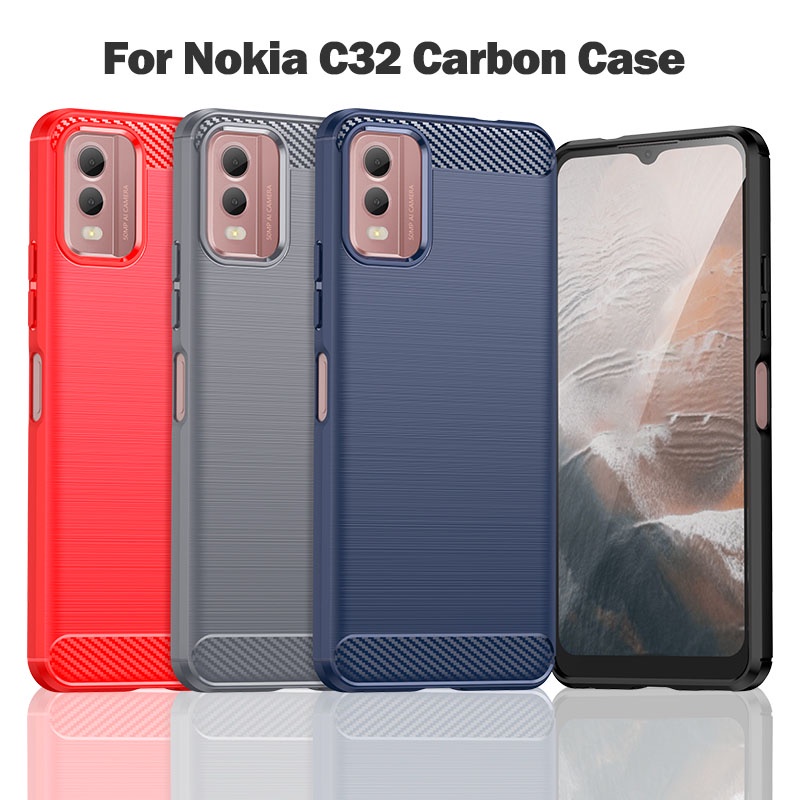 Anti-Cracking Casing for Nokia C32 C31 C22 C21 C12 Pro / Plus C100 C200 ...