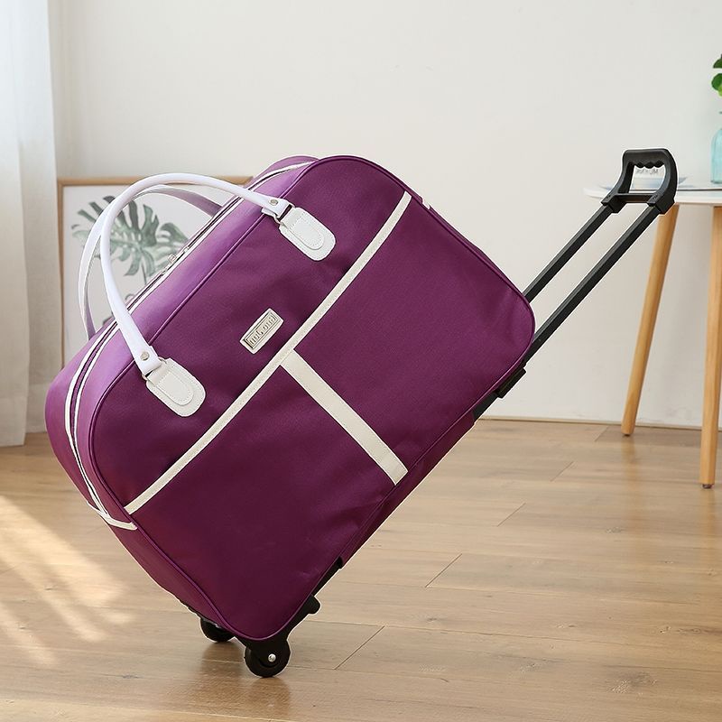 Trolley Bag Business Travel Fashion Duffle Bag Rolling Duffle Bag ...