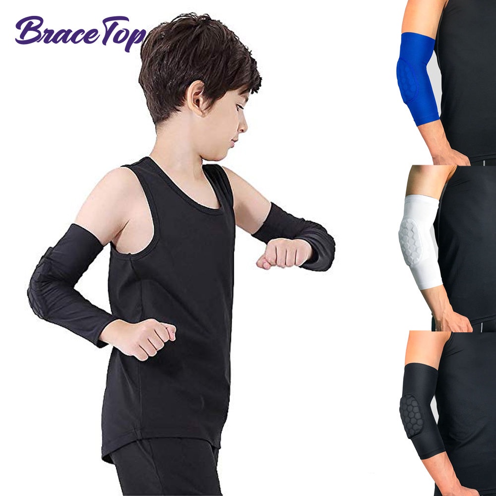 BraceTop 1 PCS elbow pad elbow support for 5-15 Years old elbow pads ...
