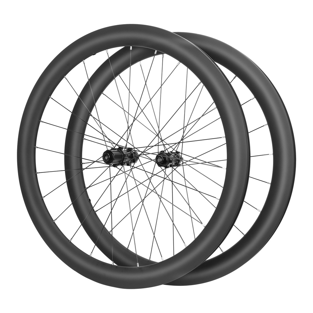 Road Bike Disc Brake Wheel Set MEROCA Carbon Fiber Road 700C Barrel ...