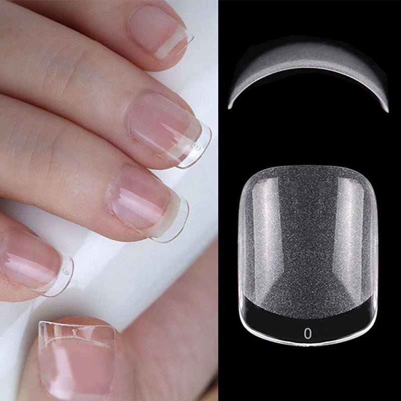 Ur Sugar Fake Nails Xxs Short Almond Acrylic Full Cover Soft Gel False