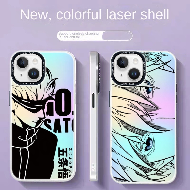 Fashion Laser Phone Case for IPhone 14 Pro Max 13 12 11 Pro Max XS Max ...