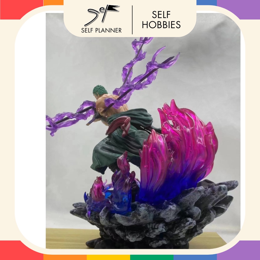 Mh40 - 30cm High Haki Effect Zoro Model - One Piece MS SFH _ 39 Model ...