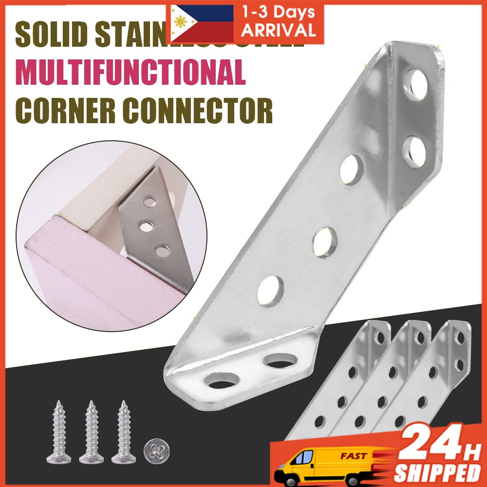 Universal Furniture Corner Connector Stainless Steel Small Corner Code ...