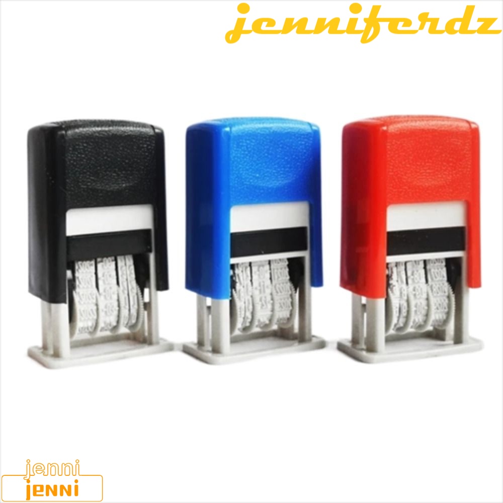 JENNIFERDZ Date Stamps Universal Office Supplies 4mm DIY Stamp Self ...