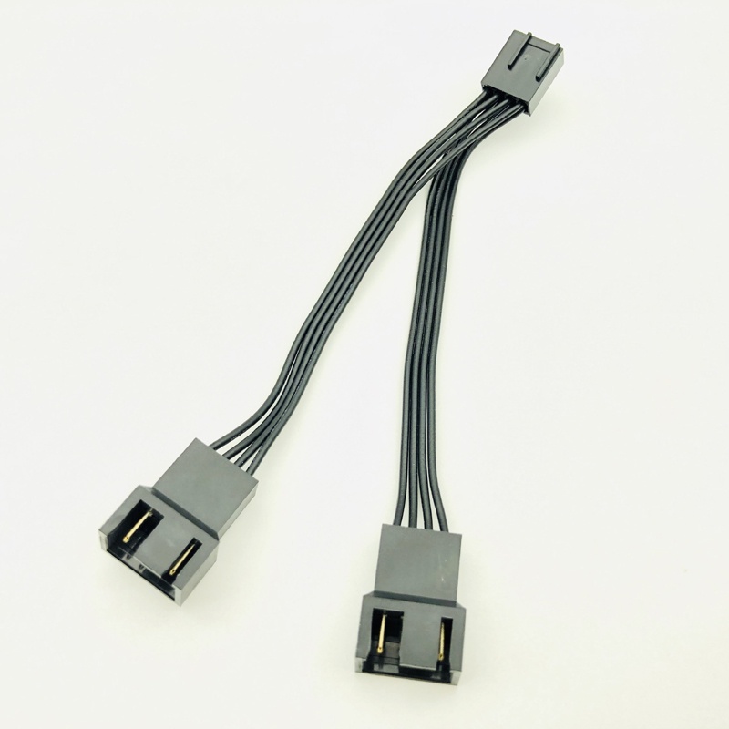 4Pin Fan PWM Cable 1 to 2 Motherboard 4-Pin Female to PWM Fan 4-Pin ...