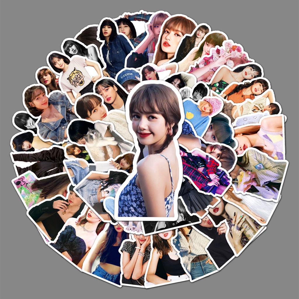 40-190pcs/set BP LISA ROSE JENNIE JISOO Solo Album THE GAME PINK VENON ...