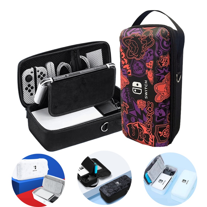 Nintendo Switch/Switch OLED Carrying Storage Bag Portable Travel Case ...