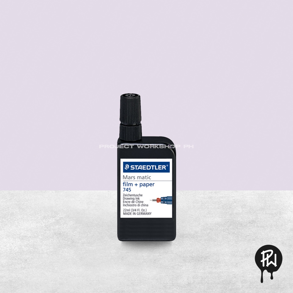 Staedtler Drawing Ink, Mars Matic 745 M, 22ml | Shopee Philippines