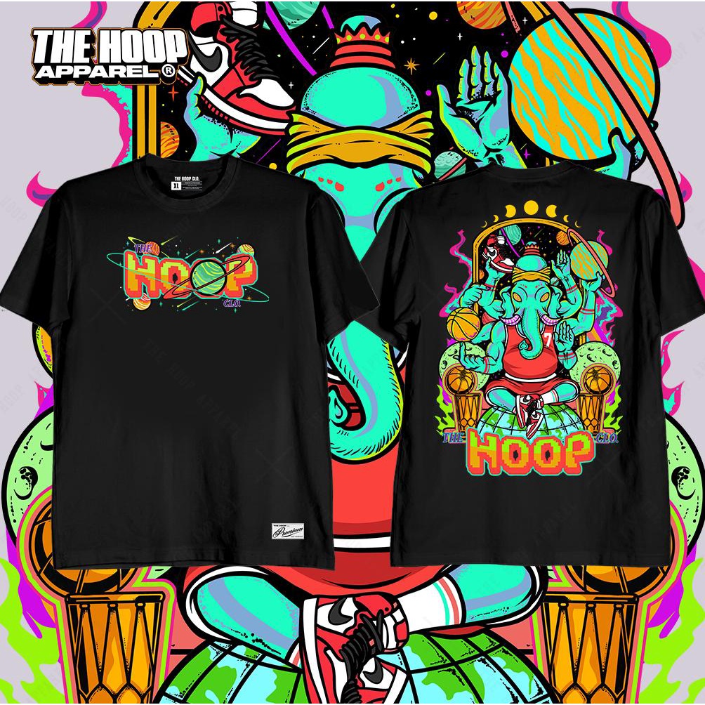 THE HOOP APPAREL RETRO ASURA GRAPHIC COTTON TSHIRT FOR MEN AND WOMEN ...