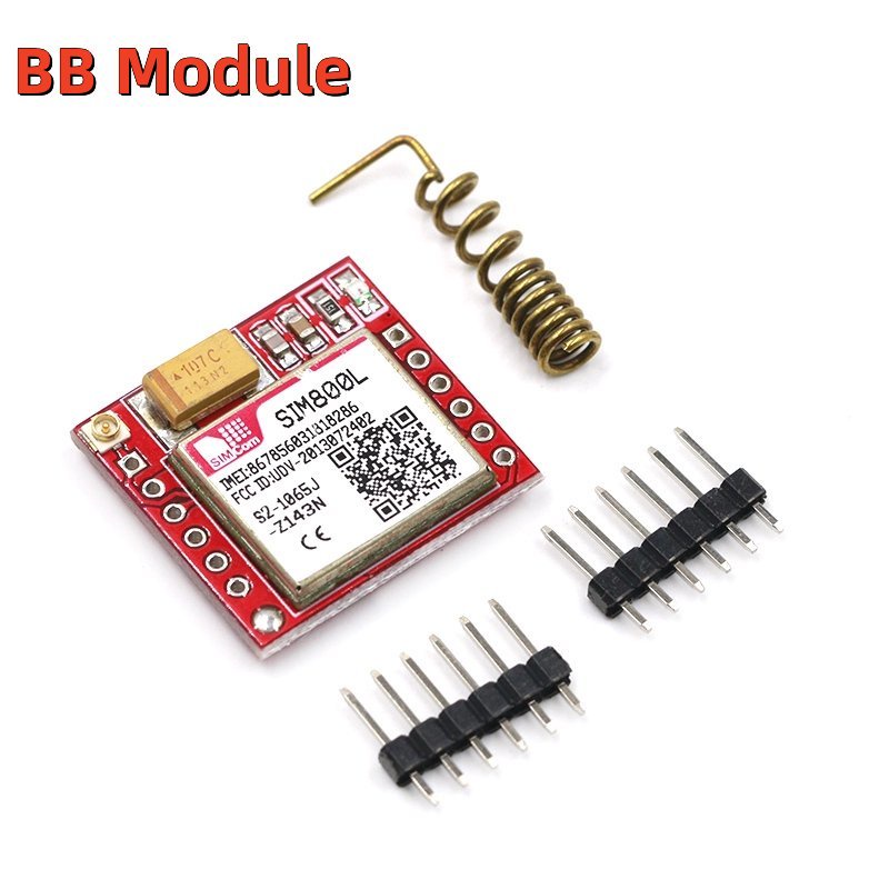 SIM800L GPRS GSM module MicroSIM card core wireless board quad-band TTL ...