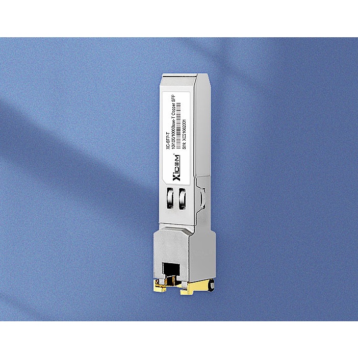 Gigabit 1000BASE-T SFP to RJ45 Copper Module 10/100/1000M Ethernet ...