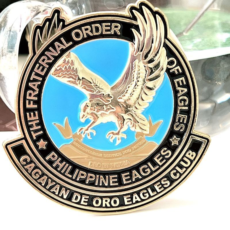 Motorcycle and Car Emblem TFOE Eagles Emblem 3M Adhesive Size 3 Inches ...