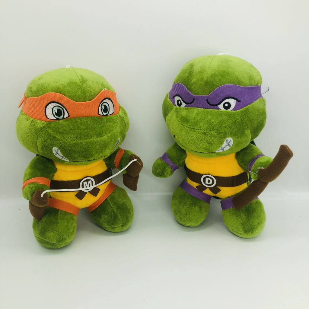Kawaii Plush Toy Ninja Turtles Leonardo Donatello Anime Dolls Anime ...